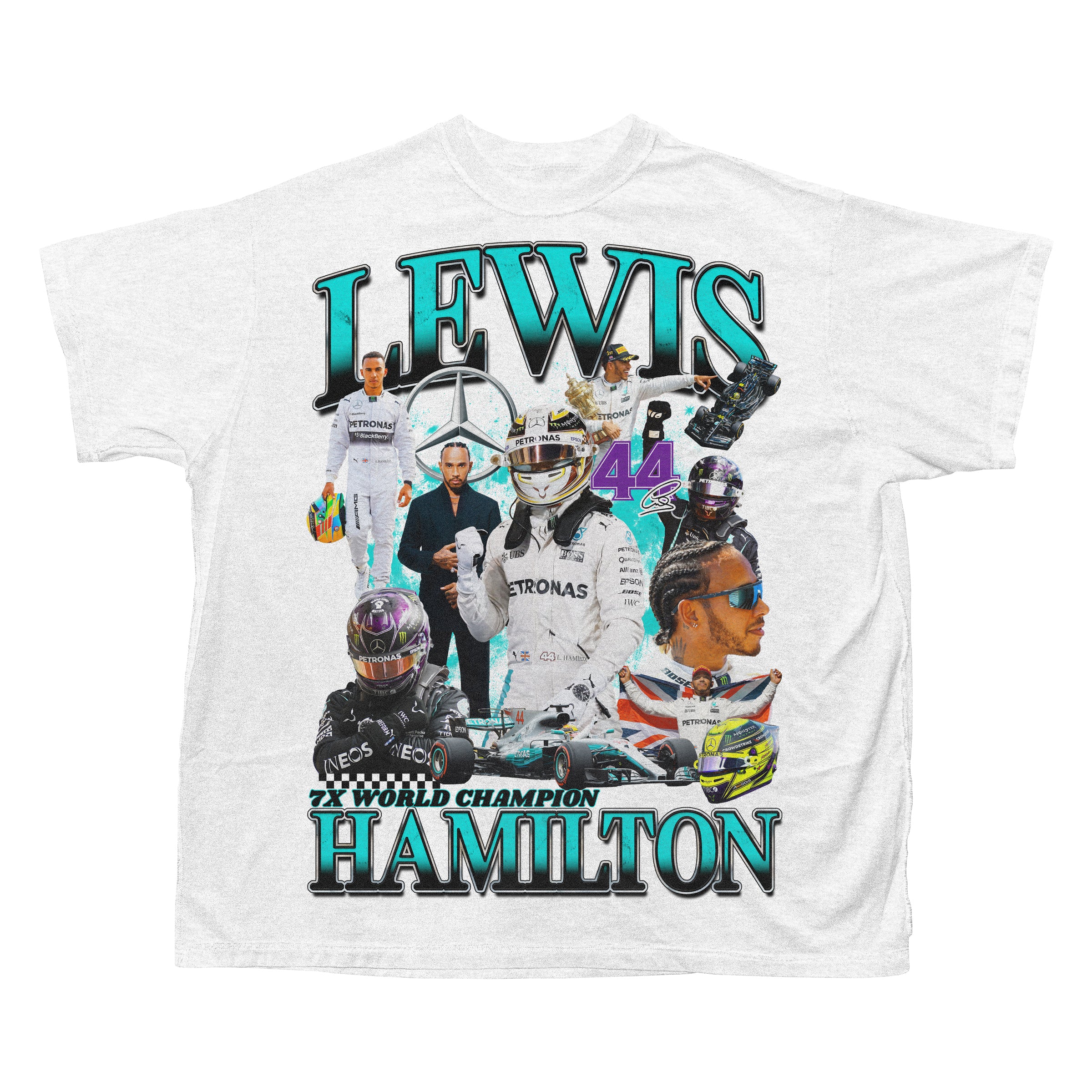 T-SHIRT LEWIS HAMILTON – RETROTAPE